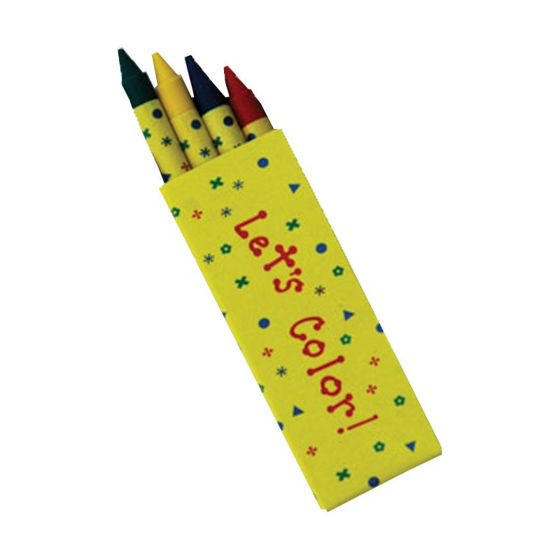 Kids Crayon Packs – 4 Non-Toxic Colors (50 Boxes per Carton) - Dealermarket