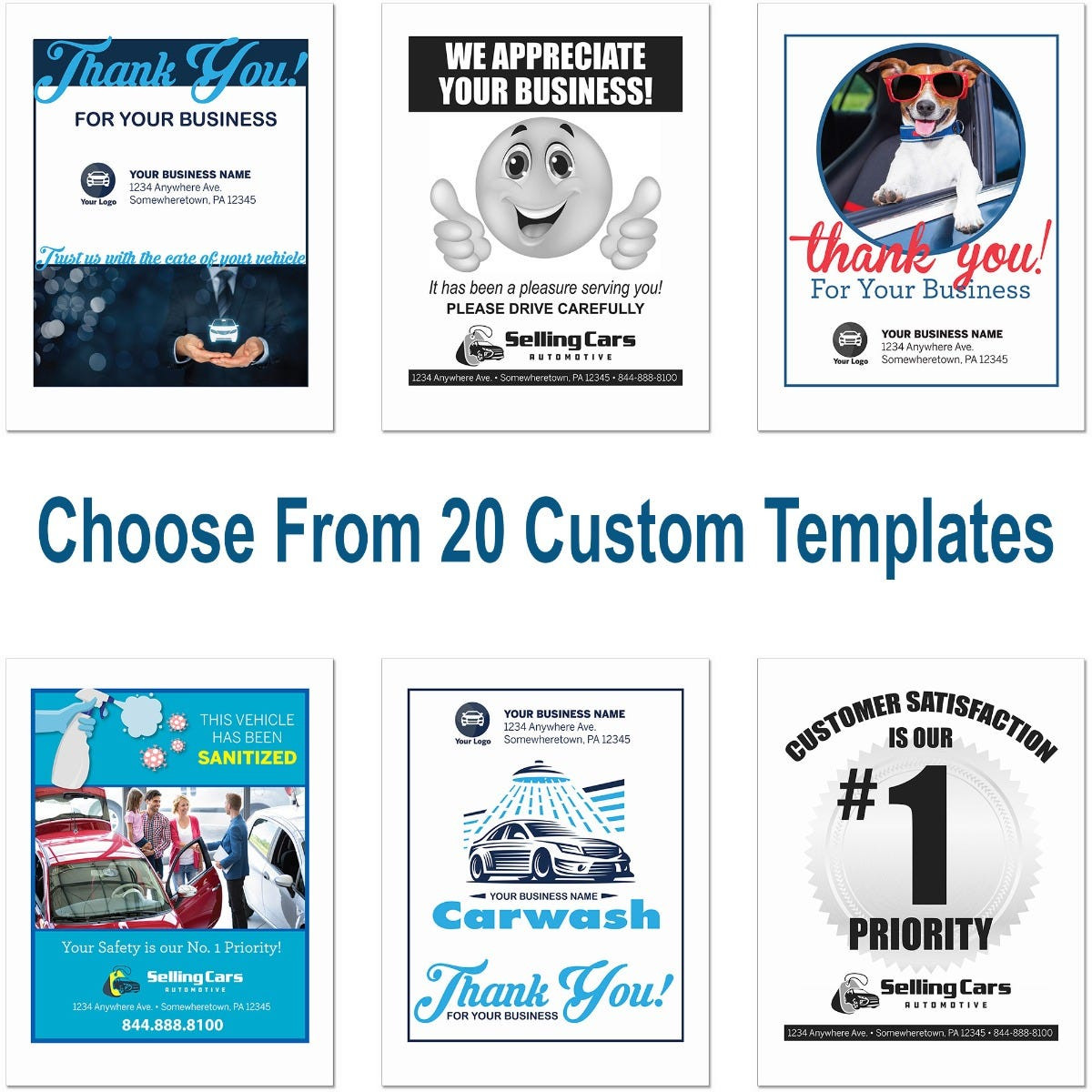 Custom Poly-Back Paper Floor Mats