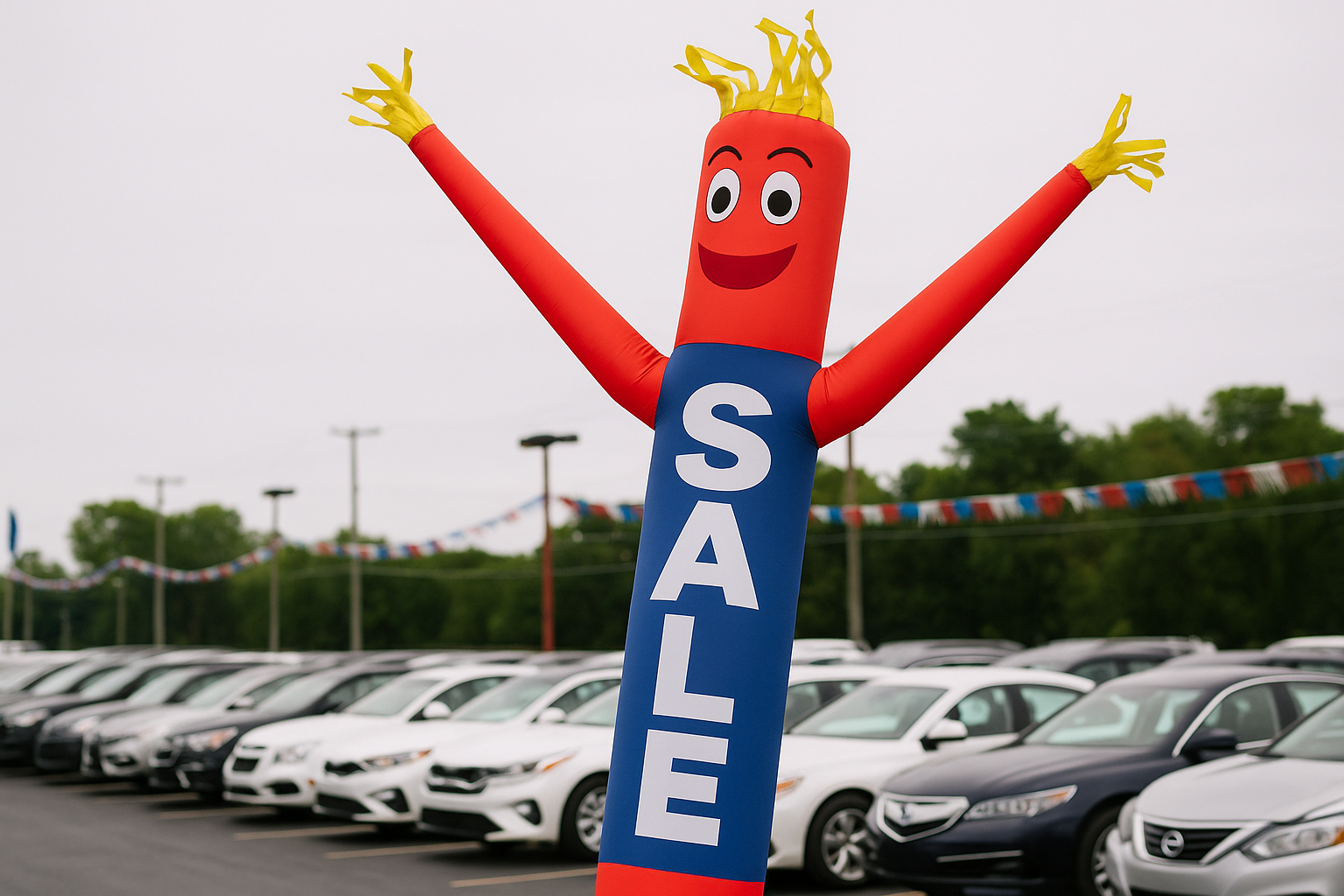 The Real MVP of the Lot: Our Wacky Wavy Arm Guy - Dealermarket