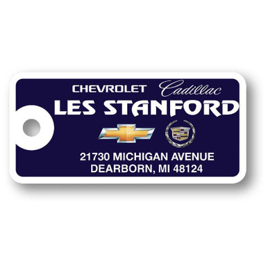 Custom Punchable Key Fob - Style C