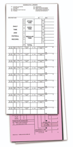 Job Time Tickets JT-VWOA-3286-AB