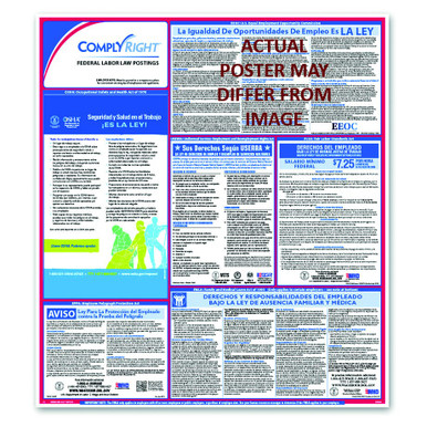 ComplyRight Federal Labor Law Poster - Spanish