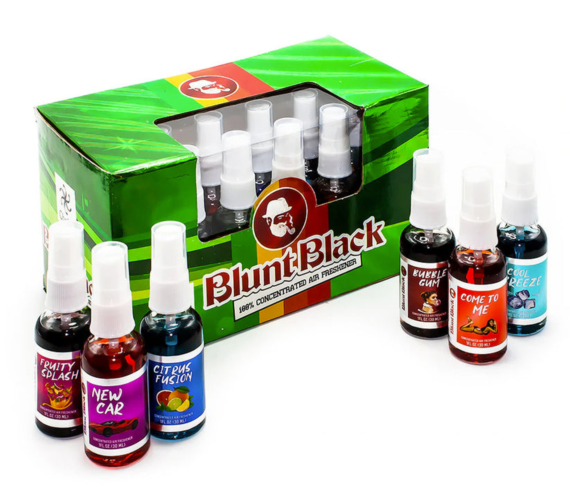 BLUNT BLACK AIR FRESHENERS SPRAY | DISPLAY OF 18 (MSRP $each) - FS ...