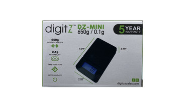 DIGITZ SCALE (DZ-650-MINI) DIGITAL POCKET SCALE 100g x 0.1g (MSRP ...