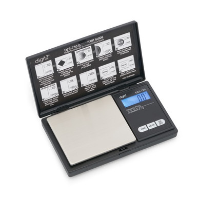 DIGITZ SCALE (DZ3-750) DIGITAL POCKET SCALE 100g x 0.1g (MSRP $) - FS ...