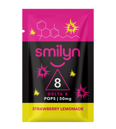 SMILYN - DELTA 8 POPS ROCKS 50MG PER PACK | SINGLE (MSRP $) - FS WHOLESALE
