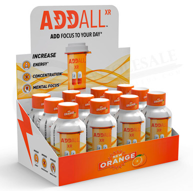 ADDALL XR - ENERGY SHOT 2oz BOTTLE | DISPLAY OF 12 (MSRP $) - FS WHOLESALE