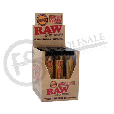 RAW® - ROCKET BOOST TERPS + HERBAL RHODIOLA BOOSTED CONE - SUNDAY ...