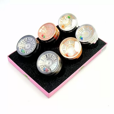 TUFF SHREDDER GRINDER 63mm 4 PART - DICE DESIGN (TS10016) | SINGLE ...
