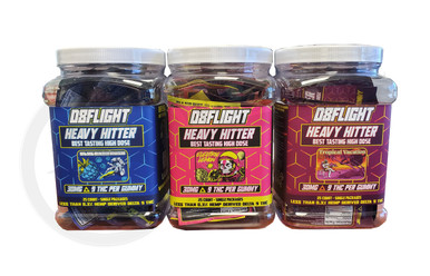 D8 FLIGHT HEAVY HITTER - DELTA 9 GUMMIES 30mg 25ct JAR | SINGLE (MSRP ...