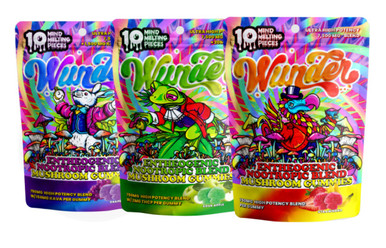 WUNDER AMANITA MUSCARIA MUSHROOM HIGH POTENCY GUMMIES 7500mg 10ct ...