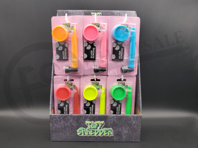 TUFF SHREDDER - METAL HAND PIPE with GRINDER + SILVER SCREENS (TS1032-1 ...