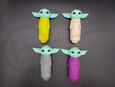SILICONE BABY ALIEN HANDPIPE with STORAGE (24084) | ASSORTED COLORS ...