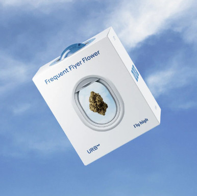 URB FREQUENT FLYER FLY HIGH AAA INDOOR THC-A 3.5GM FLOWER JAR - FS ...