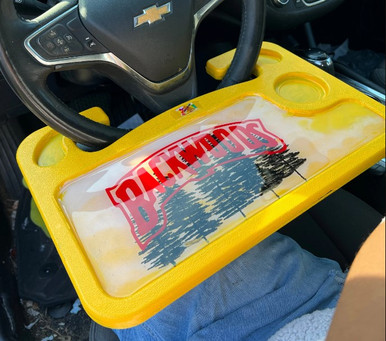 CAR TRAYS WITH SEAT STAND | ASSORTED DESIGN (MSRP $) - FS WHOLESALE