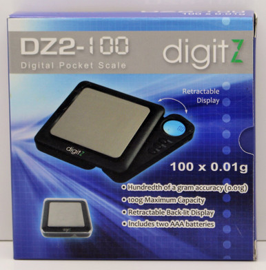 DIGITZ SCALE (DZ2-100) DIGITAL POCKET SCALE 100g x 0.01g (MSRP $) - FS ...