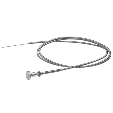 MANUAL CHOKE CABLE WITH BILLET KNOB 6ft CABLE UNIVERSAL (9700-2331)