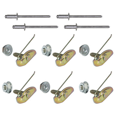 HOOD MOULDING MOUNTING KIT 1968-69 FORD FAIRLANE TORINO RANCHERO CLIPS ...