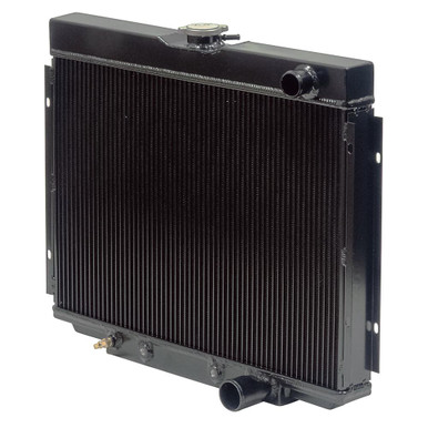 ALUMINUM RADIATOR 3-ROW BLACK 1968-69 FORD MUSTANG 289 302 351W 1968-70 ...
