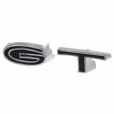 ROCKER MOULDING "GT" LETTERS 1971 FORD TORINO FASTBACK CONVERTIBLE ...