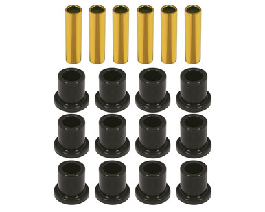 LEAF SPRING AND SHACKLE BUSHING KIT 1960-72 FORD F100 RWD PROTHANE (6 ...