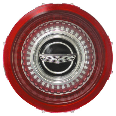 EMBLEM HUB CAP CENTER 1966 FORD GALAXIE 1966-77 BRONCO F-SERIES F-100 ...
