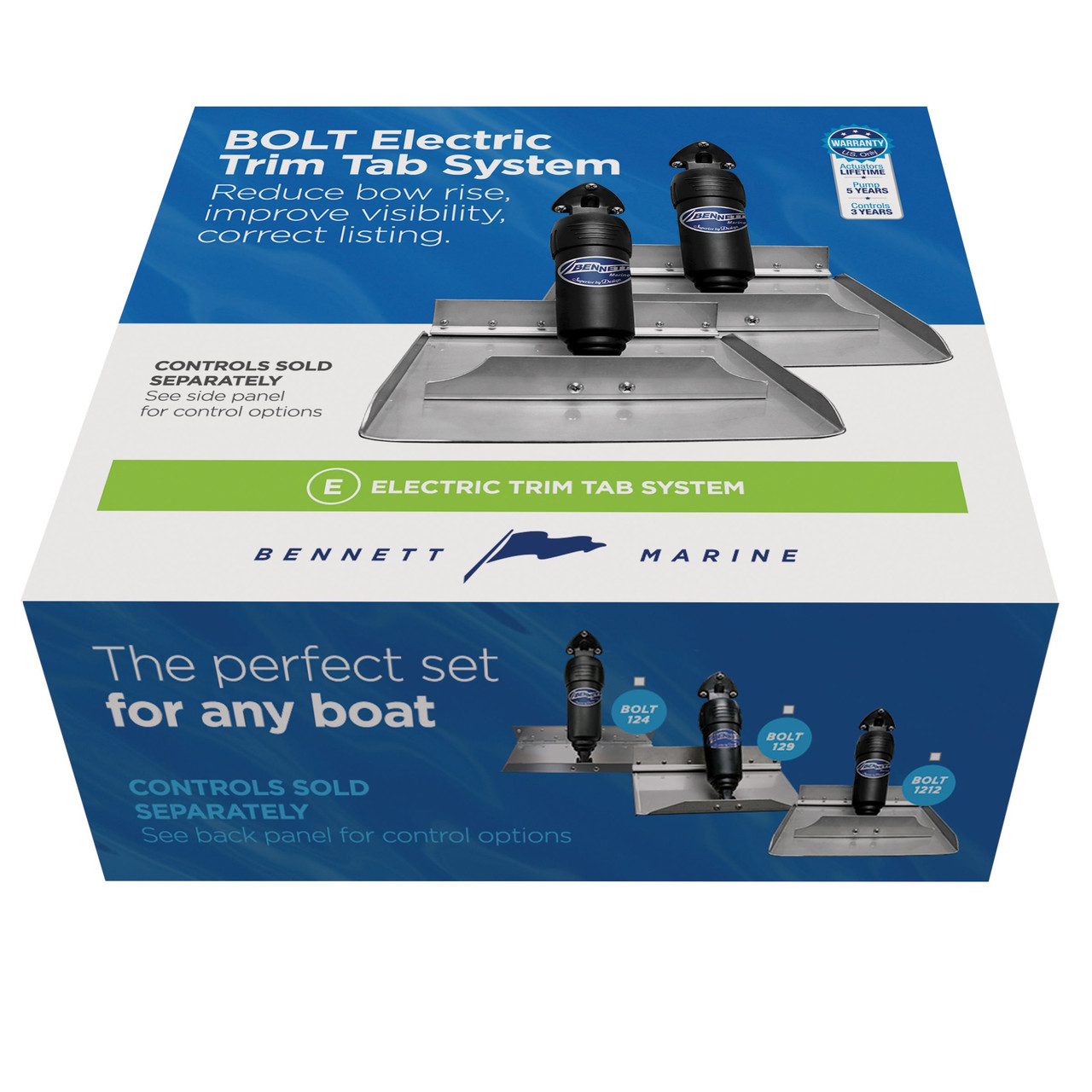 Bennett Bolt 24x12 Electric Trim Tab System BOLT2412