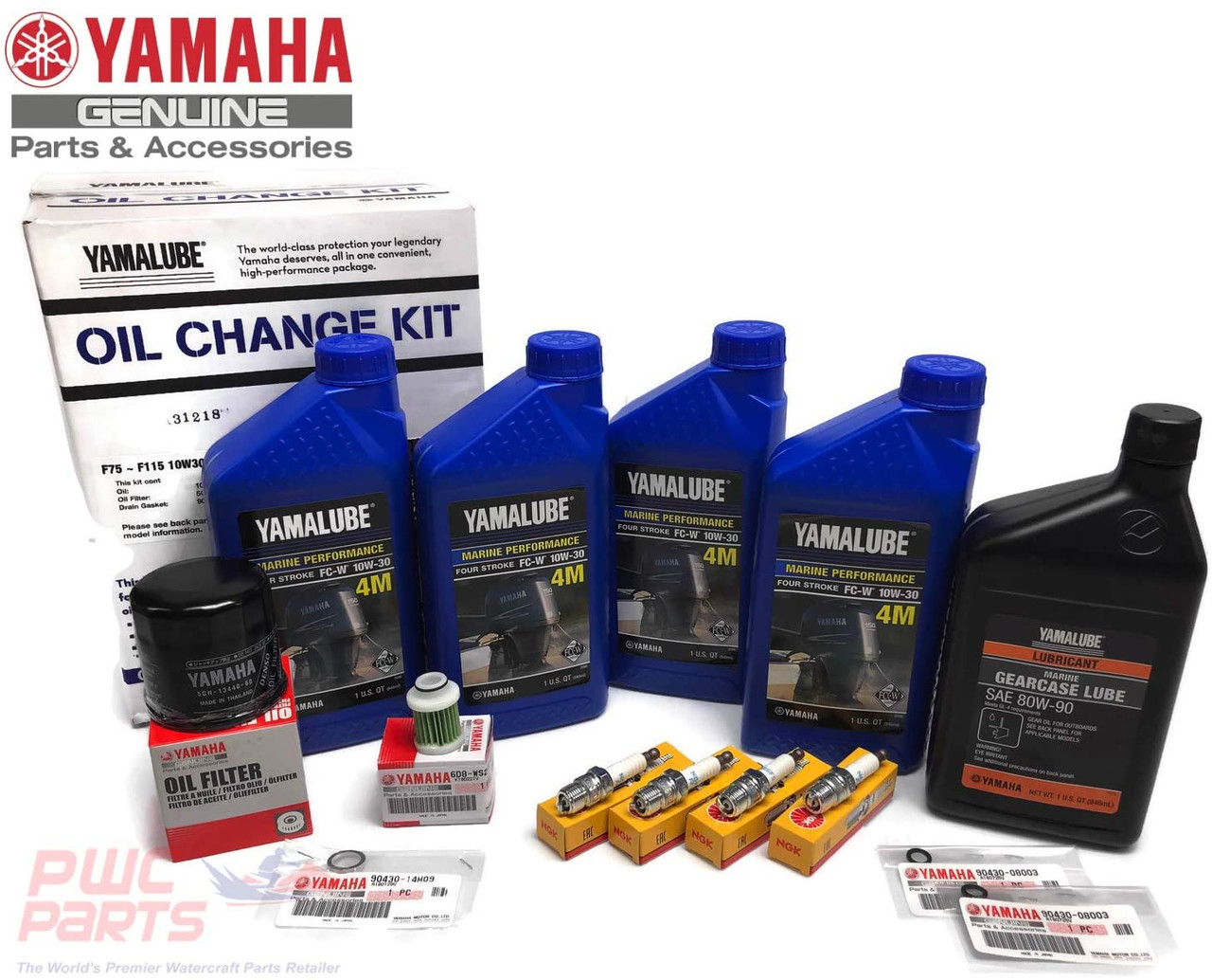 Shop for YAMAHA 2017+ F90LB F90JB F90XB - Yamaha Outboard Oil Change ...