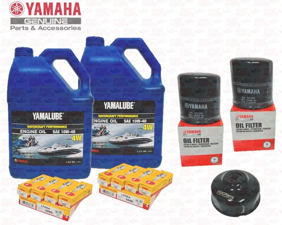 YAMAHA OEM Oil Change Maintenance Kit 2014-2021 212 X SS SD Tool NGK ...