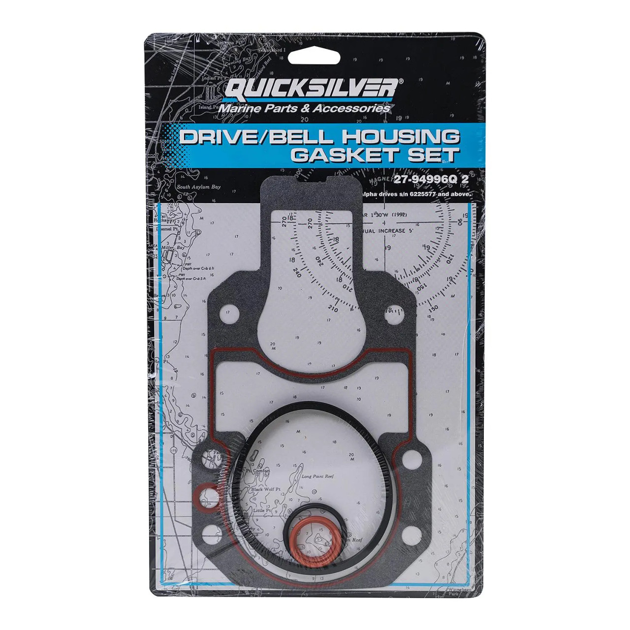 Quicksilver Bell Housing Installation Gasket Kit for MerCruiser 94996Q2