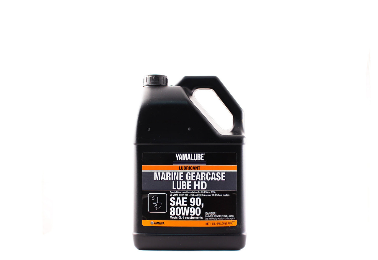 YAMAHA OEM Yamalube Marine Gear Case Lube Oil HD 1 Gallon ACC-GLUBE-HD-GL