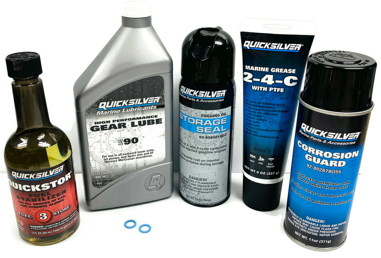 MERCURY Quicksilver Winterization & Storage Essential Maintenance Kit ...