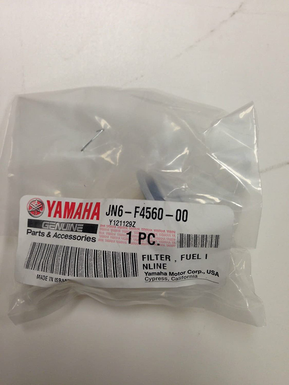 Yamaha 2004-2009 Rhino YXR 450 660 OEM Inline Fuel Gas Filter JN6-F4560 ...