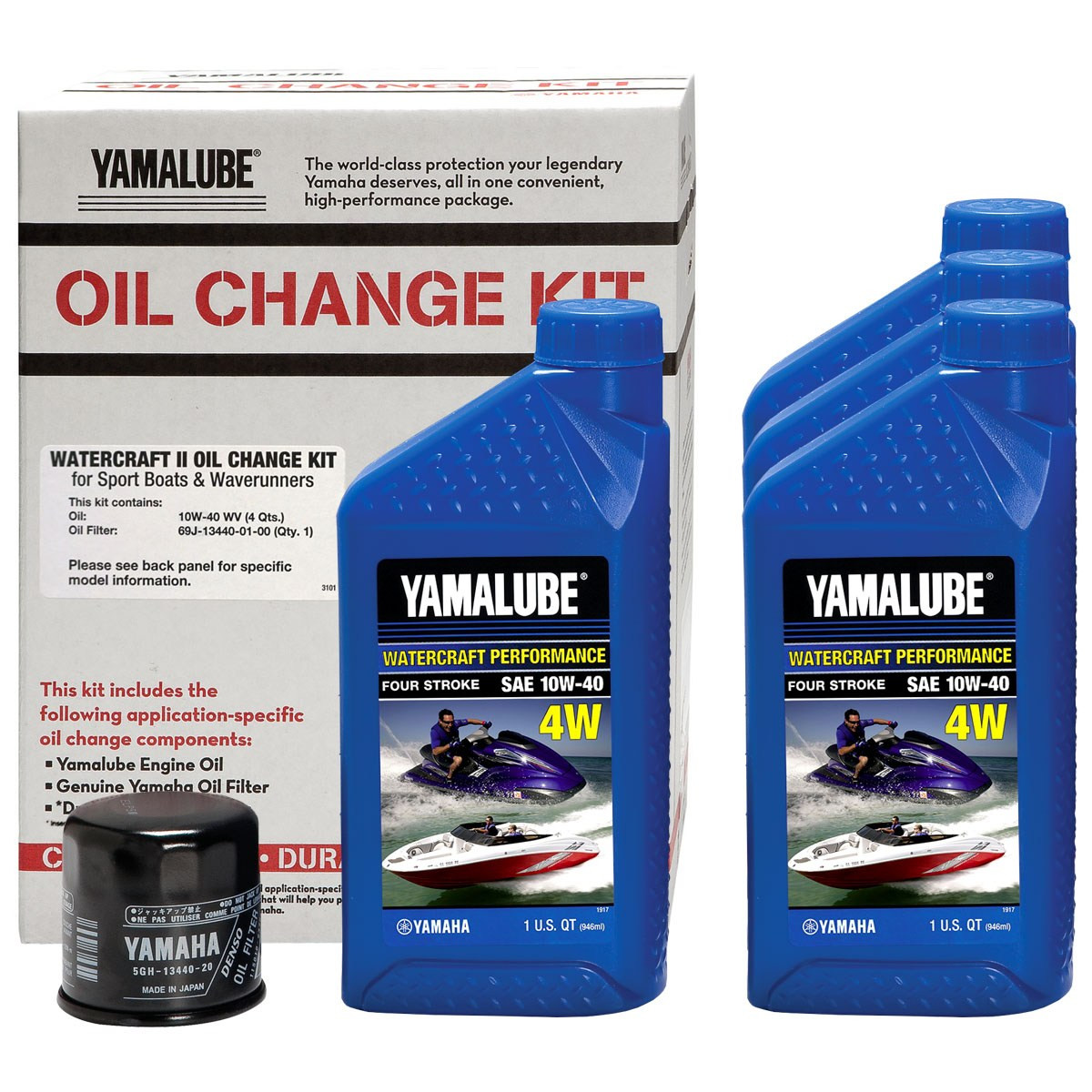 YAMAHA Yamalube Watercraft Oil Change Kit FX HO / FX Cruiser HO / GP HO ...