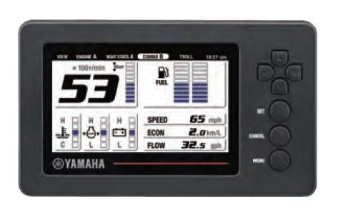 Yamaha CL5 Touchscreen Display Outboard Motor Rigging Gauge 6YM-83710-16-00