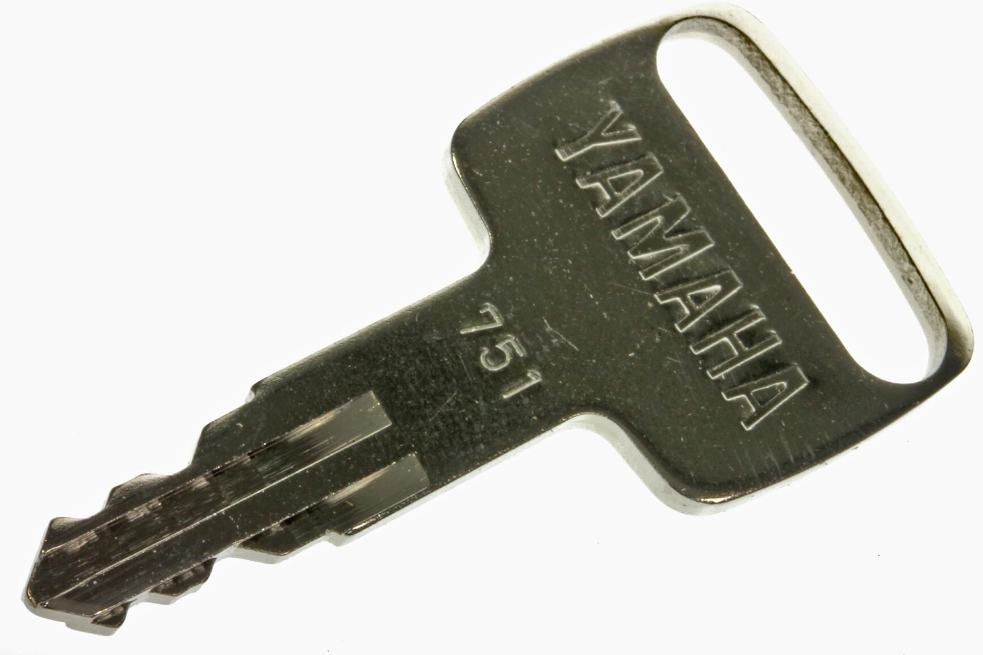 Yamaha Outboard 700 Series Replacement Key #753 Ignition Key 90890-56015-00