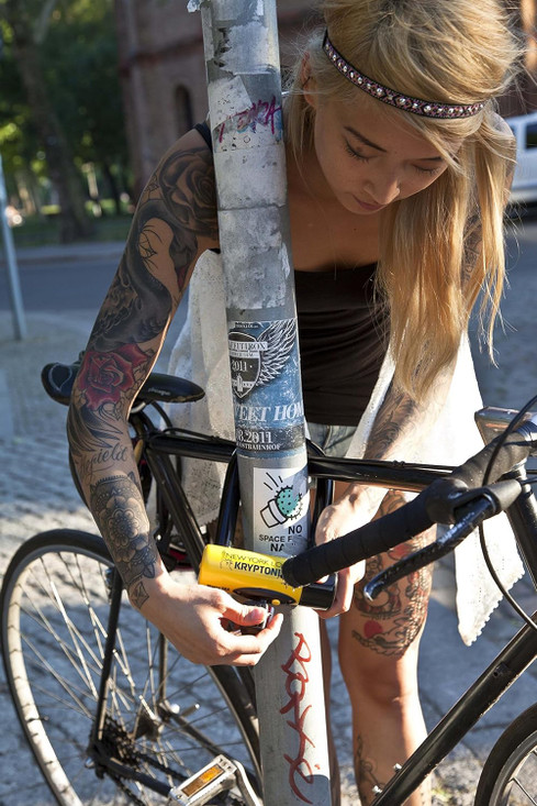 Kryptonite New York Fahgettaboudit Chain/Disc Lock