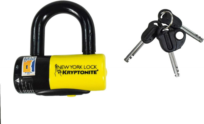 Kryptonite New York Fahgettaboudit Chain/Disc Lock