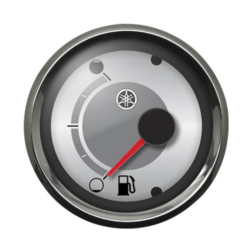 Yamaha Classic Series Analog Fuel Lever Meter Silver Face with Chrome ...