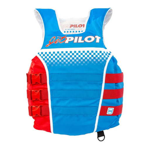JETPILOT Nylon Vintage Side Entry Life Vest PFD Red LG/XL WJP-21212-SD-LX