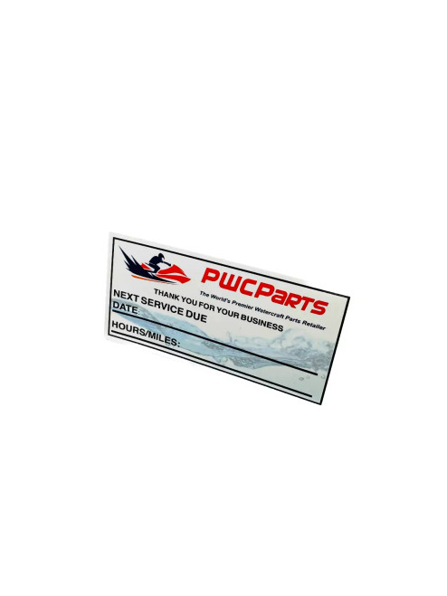 Oil Change Reminder Decal Boats PWC ATV MX MC SxS Fits SeaDoo Kawasaki ...