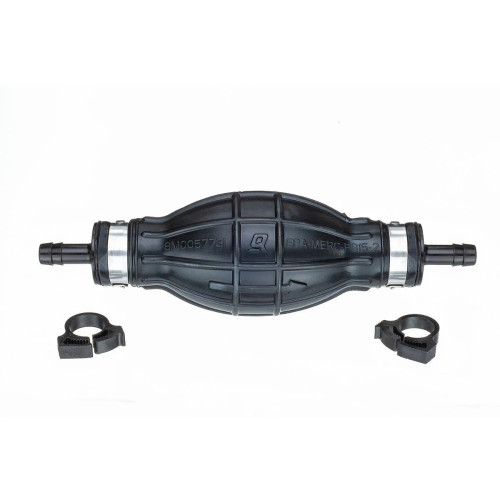 Quicksilver Primer Bulb with 2 Hose Clamps for 1/4" (6.35 mm) Fuel ...