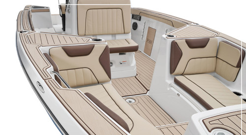 YAMAHA OEM 220 / 222 FSH Gunwale Mat Kit COOL F6A-U3580-V0-00