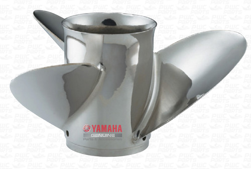 YAMAHA F Series Performance 3 Stainless Steel Propeller 3 Blade 10-1/8 ...