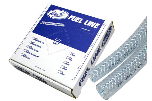 MP Braided Vinyl Fuel Line 5/16" ID x 1FT - SOLD PER FOOT 12-0011