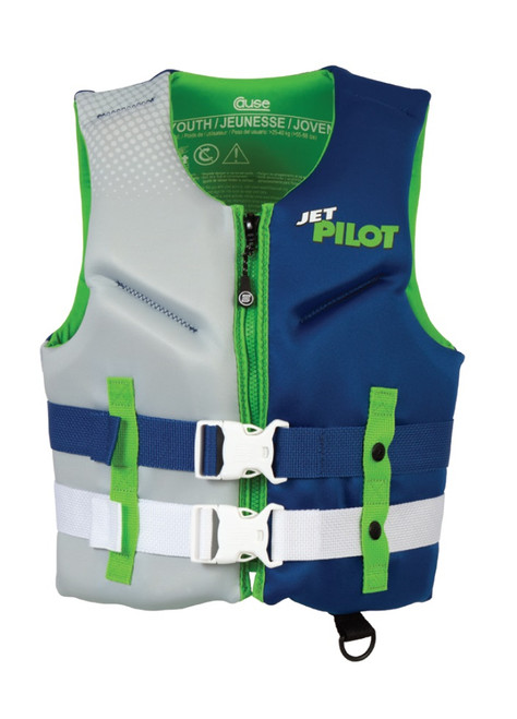 YAMAHA JetPilot Youth Cause Neoprene CGA Life Vest Fits Up to 50-90 lbs ...