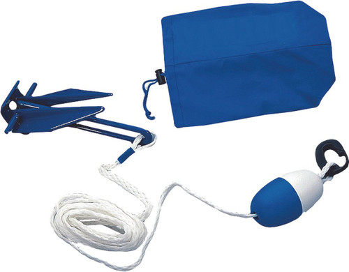ATLANTIS Navy PWC & Boat Anchor 1/2 lb for PWC / Personal Watercraft
