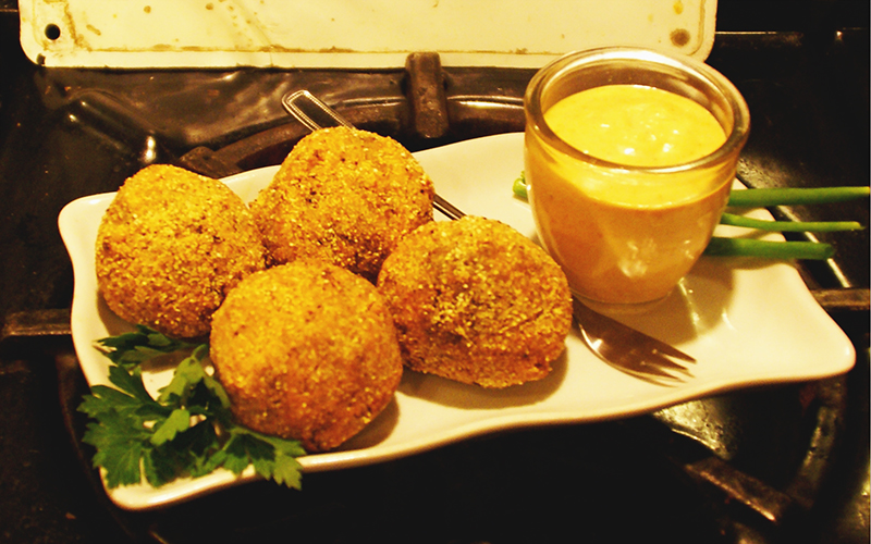 Slap Ya Mama Fried Red Beans & Rice Balls - 4D Flavours