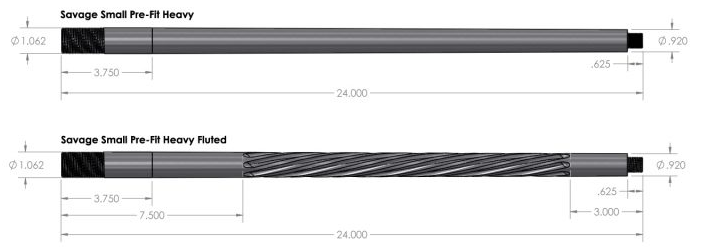 IBI Prefit Savage Barrels
