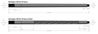 IBI Prefit Remington 700 Barrels